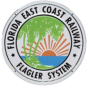 Microscale 10016 Embossed Die-Cut Metal Sign -- Florida East Coast ALL ...