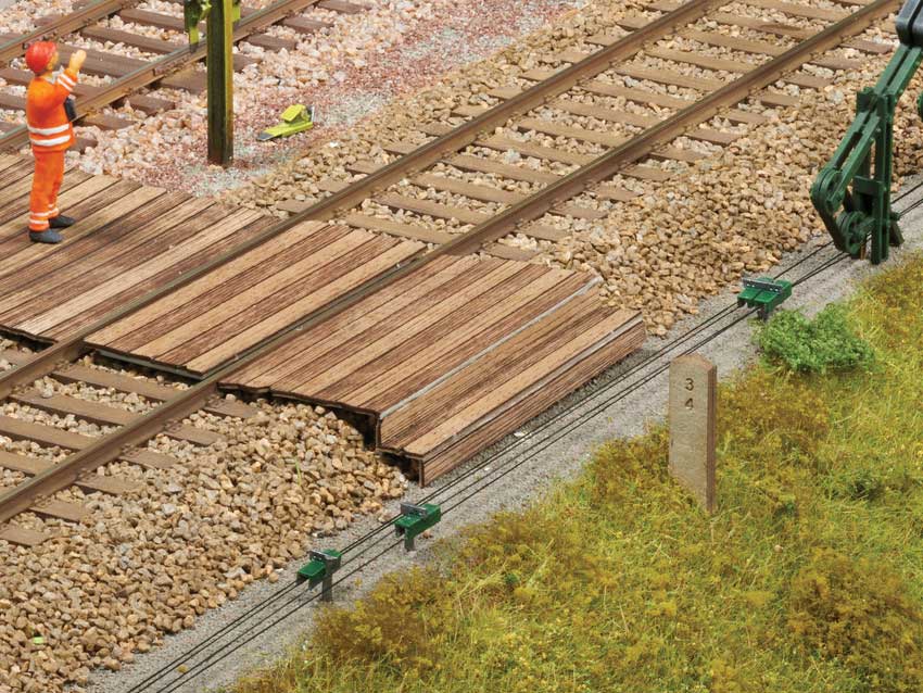 Noch 13510 European-Style Interlocking Rod Guide - 3D Minis O Scale ...