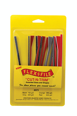 Profile 8575 Flexi-I-File Cut-n-Trim Sanding Tapes -- Assorted Sizes ...