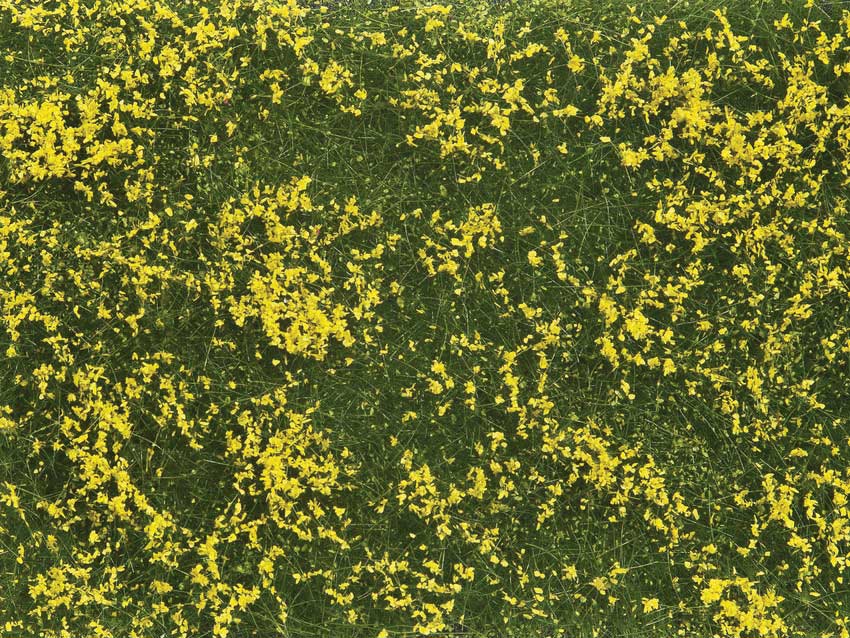 Noch 7255 Ground Cover Foliage Pad -- Meadow Yellow 4-3/4 x 7-1/16" 12 ...