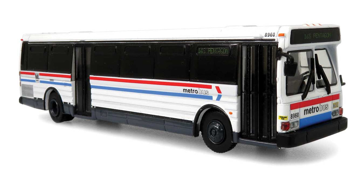 Iconic 870407 Grumman 870 Transit Bus - Assembled -- Washington Metro ...