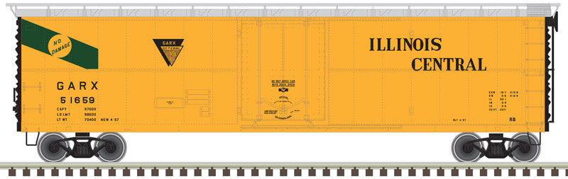 Atlas 20005797 GARX Insulated 50' Boxcar (Reefer) IC Illinois Central ...