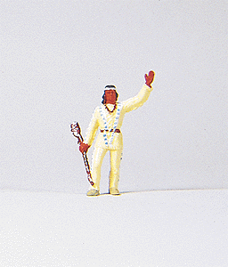 Preiser 29031 Individual Figure - Native American -- Winnetou, the Apa ...
