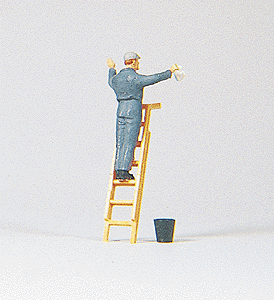 Preiser 28048 Individual Figure - Railroad Personnel -- Passenger Car ...