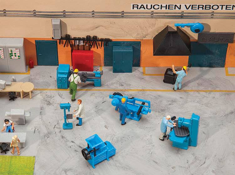 Faller 180456 Locksmith's Workshop Interior Equipment - Kit HO Scale ...