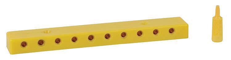Faller 180802 Low-Voltage Distribution Terminal (Plate) -- 10 Sockets ...