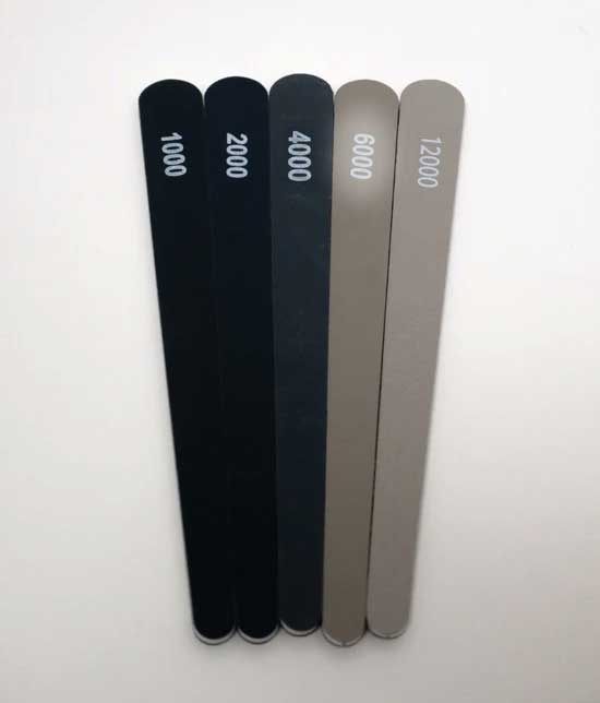 Profile 1155 Micro Fine Tapered Files -- 6000 Grit pkg(2) ALL Scale ...