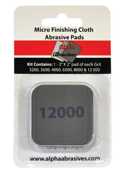Profile 2000 Micro Finishing Cloth Abrasive Pads pkg(6) ALL Scale ...