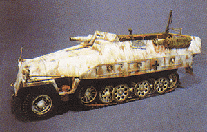 Trident 90092 Military - Former German Army WWII - SdKfz 251 Series Ha ...