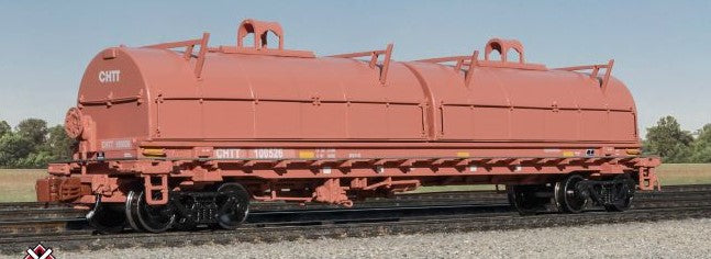 Scaletrains SXT39475 Thrall 48' 2-Hood Coil Steel Car CHTT/Distressed ...