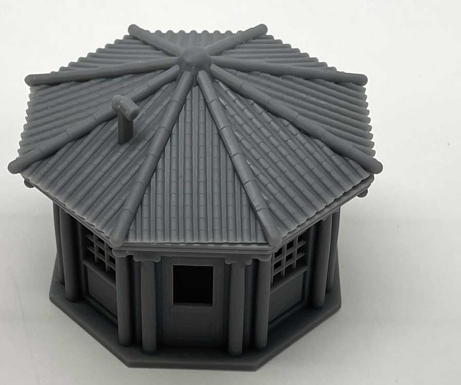 Phoenix 31800 Octagon Building with Roof and Window Glass -- Kit - Unp ...