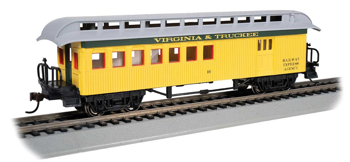Bachmann 15207 Old Time Wood Combine with Round-End Clerestory Roof ...