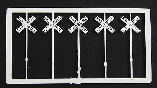 Tichy Train Group 8178 Railroad Crossbuck Warning Sign -- Modern US St ...