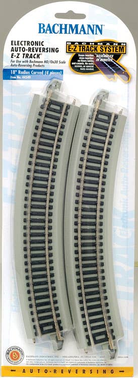 Bachmann 44549 Reversing System - E-Z Track(R) -- 18" Radius Curved w ...