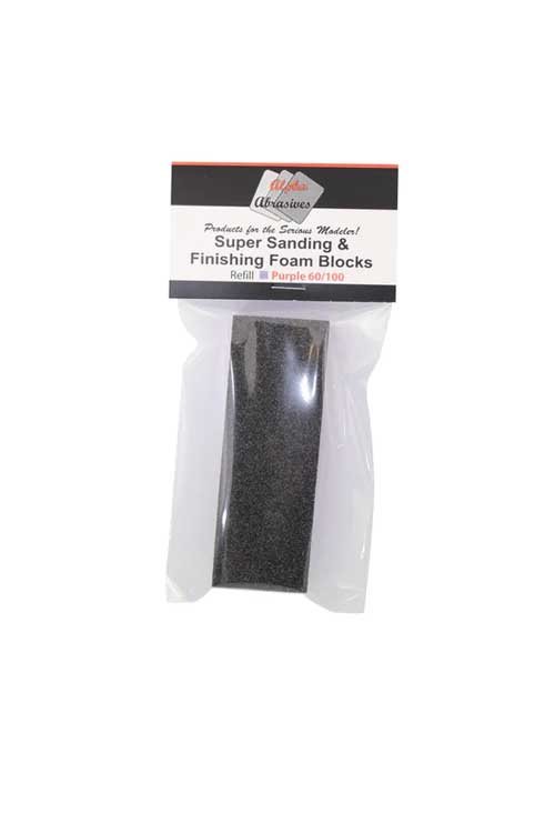 Profile 1002 Sanding Foam Block -- Purple - 60 & 100 Grit ALL Scale ...