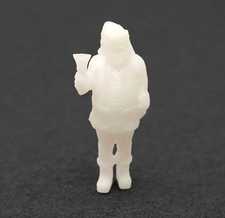 All Scale Minatures 871982 Santa Ringing Bell HO Scale – YankeeDabbler