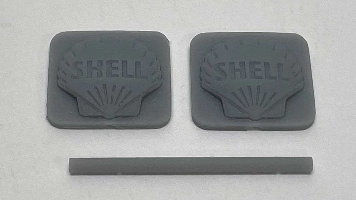 Phoenix 30647 Shell Gas Station Sign - 3D Printed Kit -- 2 Halves & 20 ...