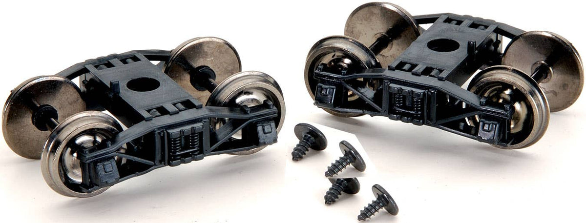 Bachmann 29903 Spectrum(R) On30 Trucks w/Wheel Sets -- Freight - Arch ...