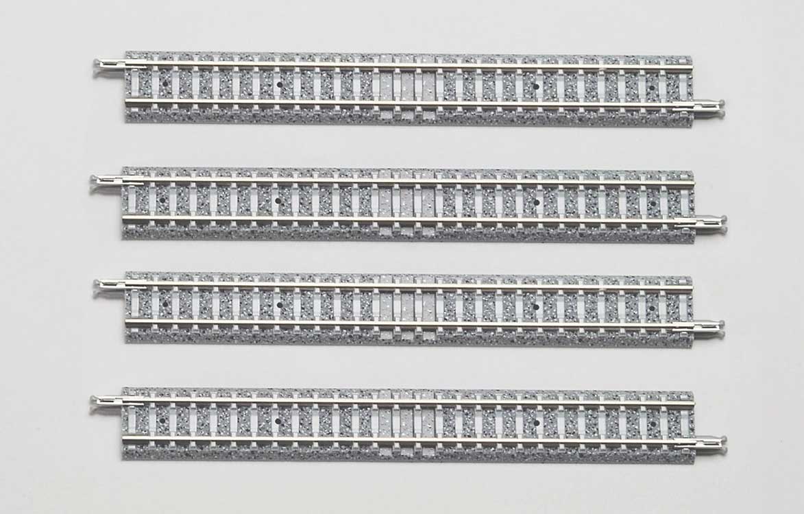 TomyTec Co LTD 10111 Straight Track with Concrete Ties S140 - Fine Tra ...