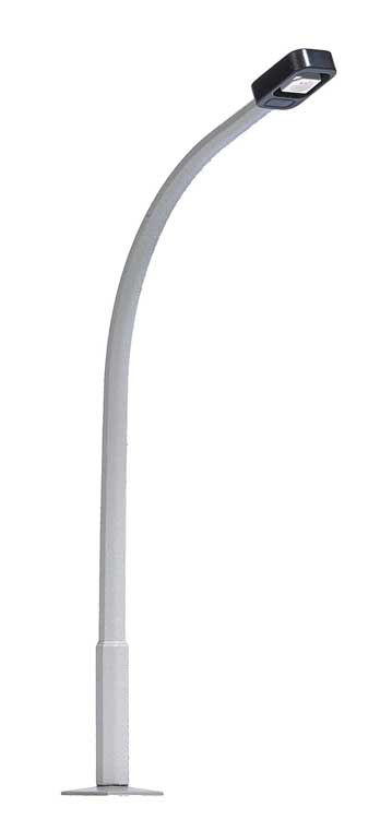 Busch 4115 Street Lamp with Curved Concrete Mast, Rectangular Lamp ...