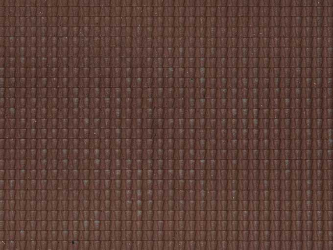 Noch 60351 Structured Flexible 3-D Texture Sheet -- Dark Red Pantile 1 ...
