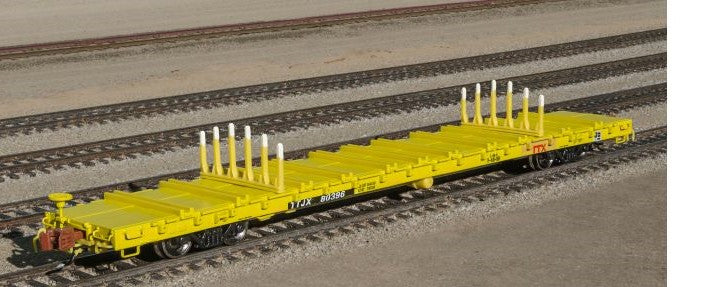 ScaleTrains SXT38995 BSC F68BH Finger Rack Flatcar, TTX/Red Logo/TTJX ...