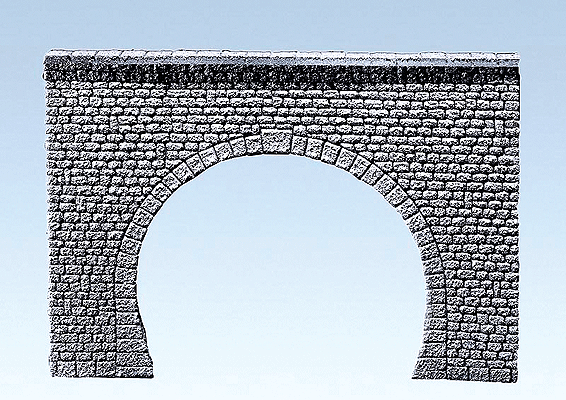 Faller 170881 Tunnel Portal Double Track -- Natural Cut Stone Ashlars ...