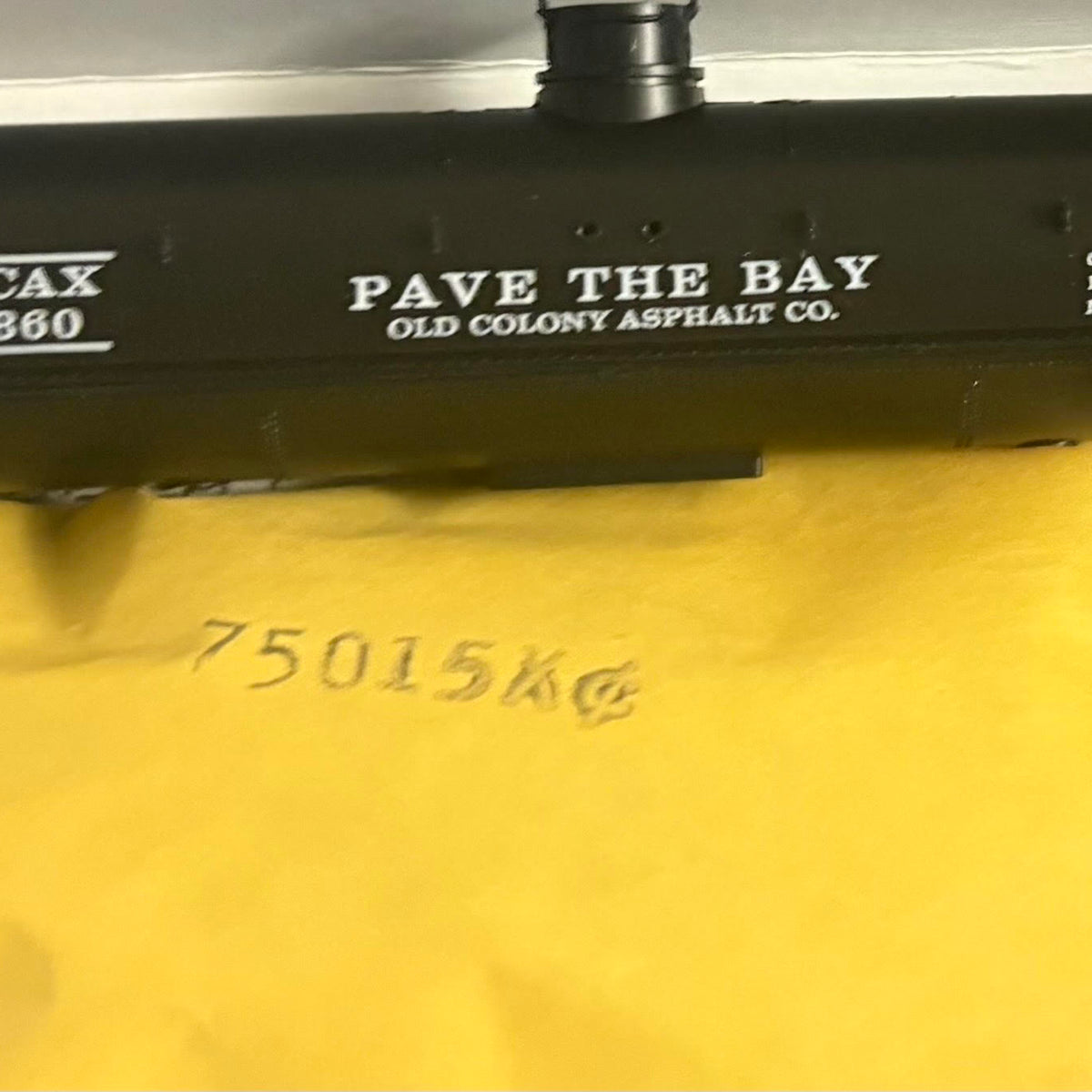 Bev-Bel 2287 42' Chemical Tank Car OCAX Old Colony Asphalt Co. #8860 H ...
