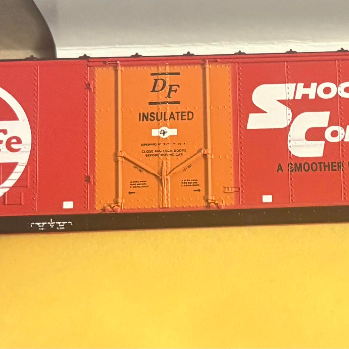 Bev-Bel 2351-1 50' Plug-Door Boxcar SFRB Santa Fe #5978 HO Scale ...