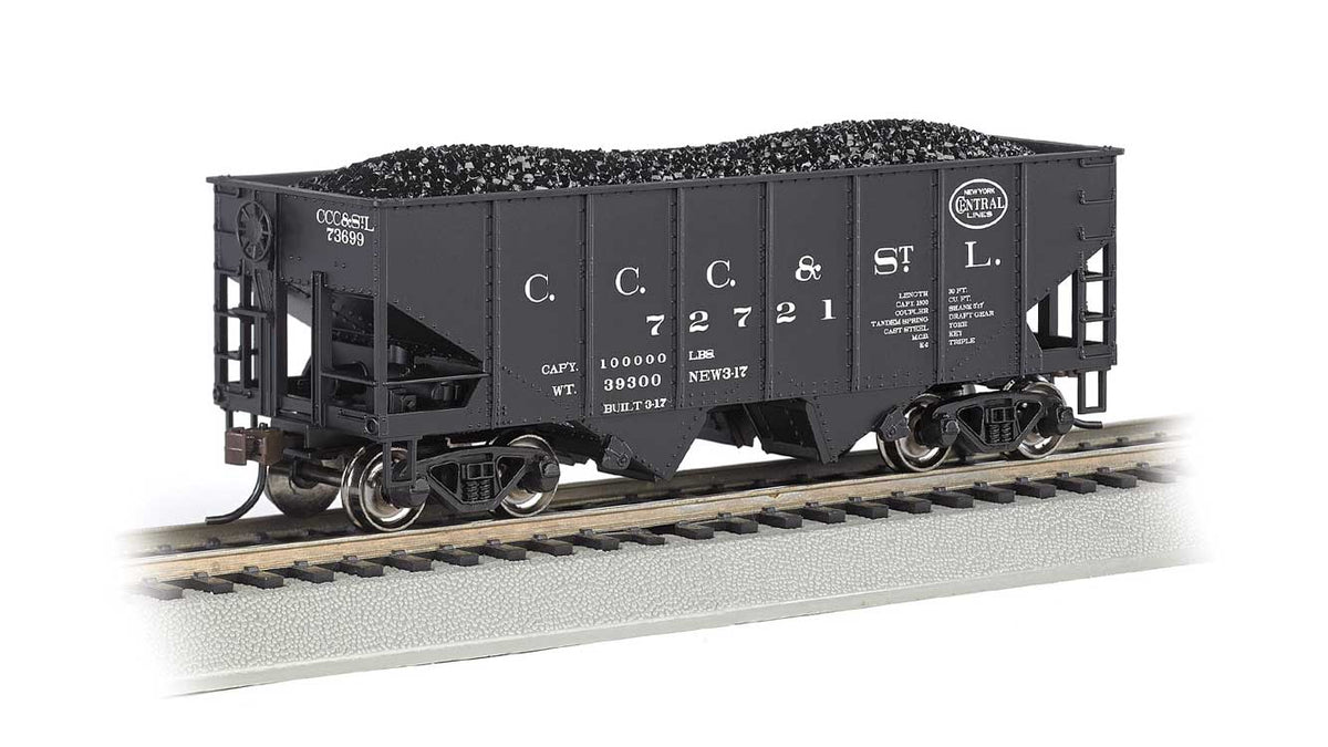 Bachmann 19517 USRA 55-Ton Outside-Braced Hopper with Load - Ready to ...